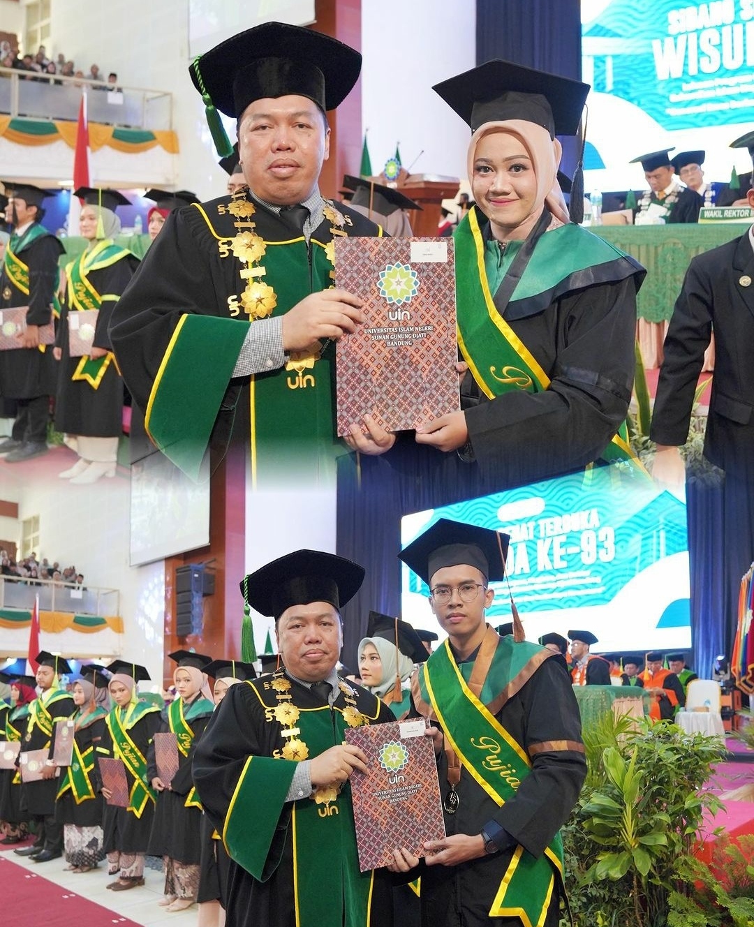 Perdana sebagai Rektor UIN Bandung, Prof Rosihon Lantik 1000 Lulusan : Awal Perjuangan untuk ...