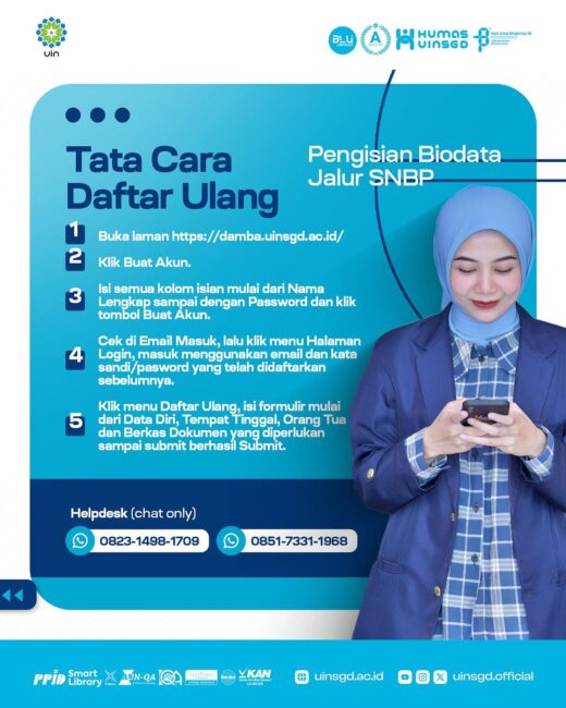 Alhamdulillah, Lulus SNBP? Jangan Lupa Daftar Ulang Ya! - UIN Sunan ...