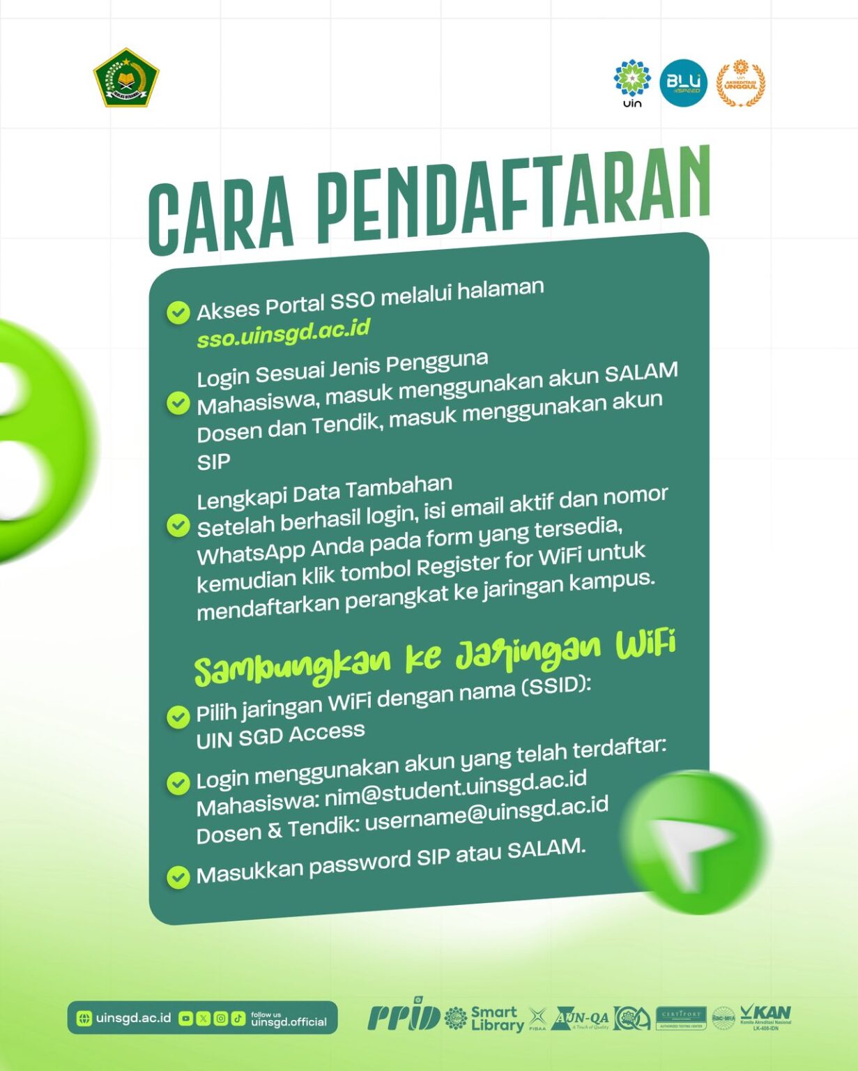 Panduan Pendaftaran dan Akses Jaringan SSO UIN Sunan Gunung Djati ...